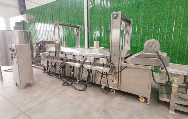 500 kg/h Fully Automatic Banana Chips Making Machine Factory Price